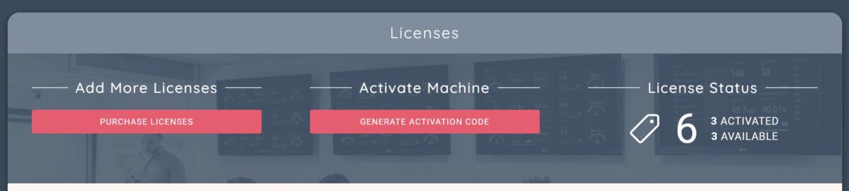 Activating & Deactivating Licenses – VuePilot