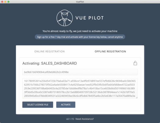 Using VuePilot Without An Internet Connection – VuePilot